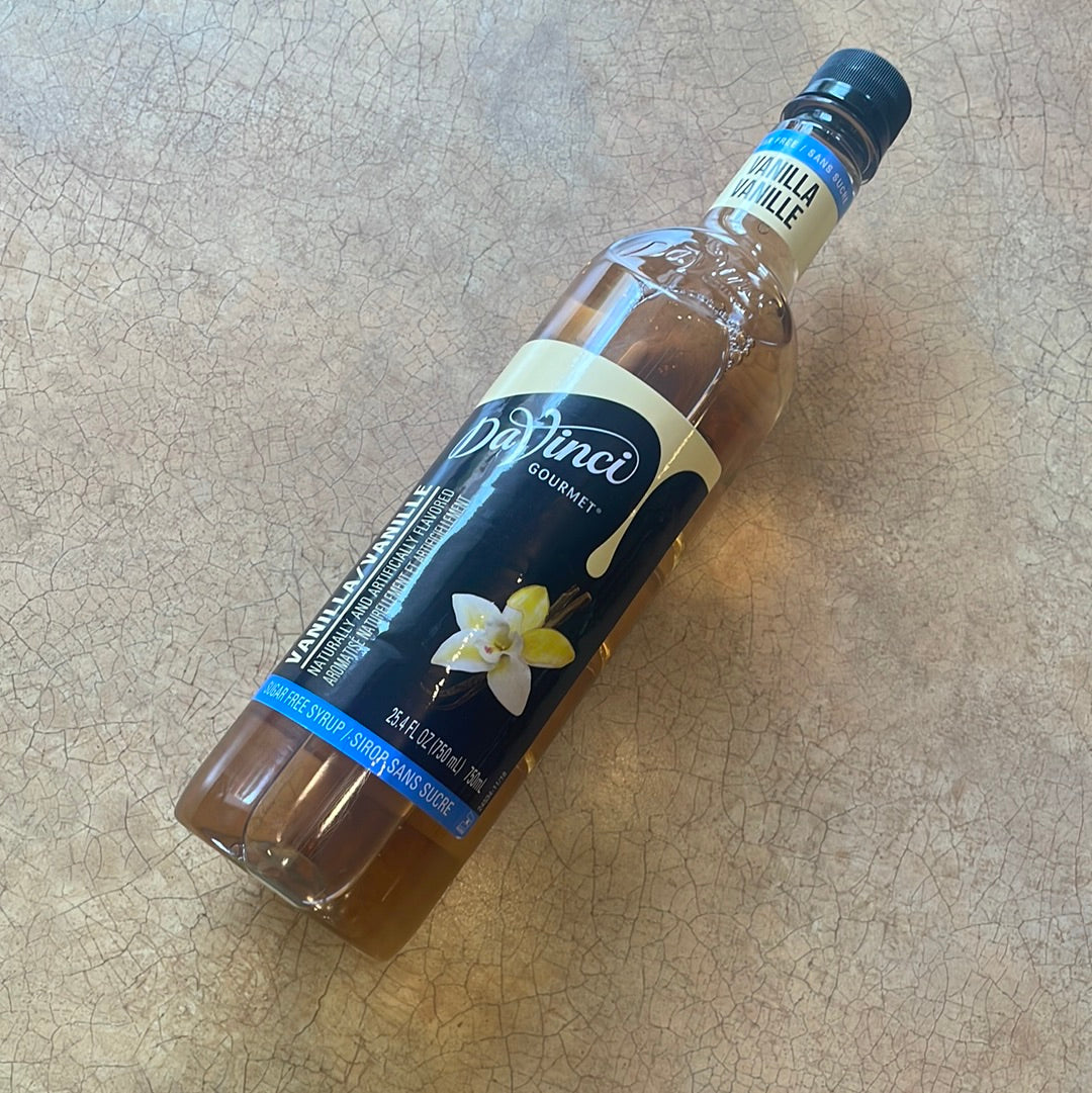 SF Vanilla Syrup – Sweet Mona's Chocolates