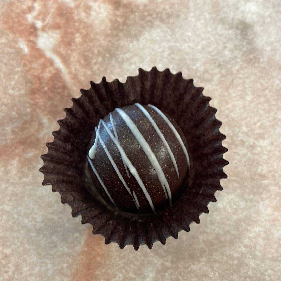 Dark Amore Amaretto Truffle – Sweet Mona's Chocolates